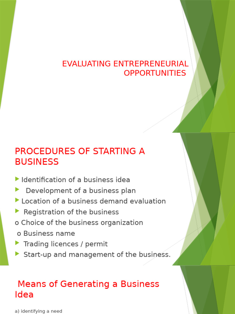 Entrepreneurial Process | PDF | Brainstorming | Economies