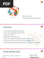 Panduan Penggunaan Aplikasi CBT Versi 10 | PDF