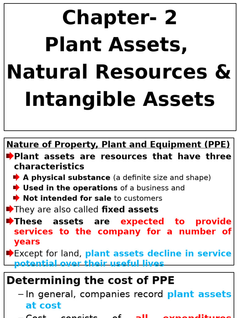 Fundamentals of Acct II-Chapter-2 PPE | PDF | Depreciation | Book Value