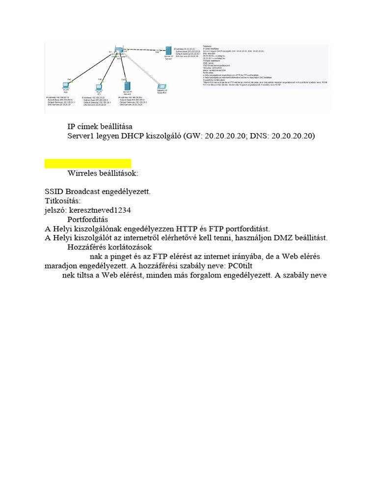 Gyakorló Feladat | PDF