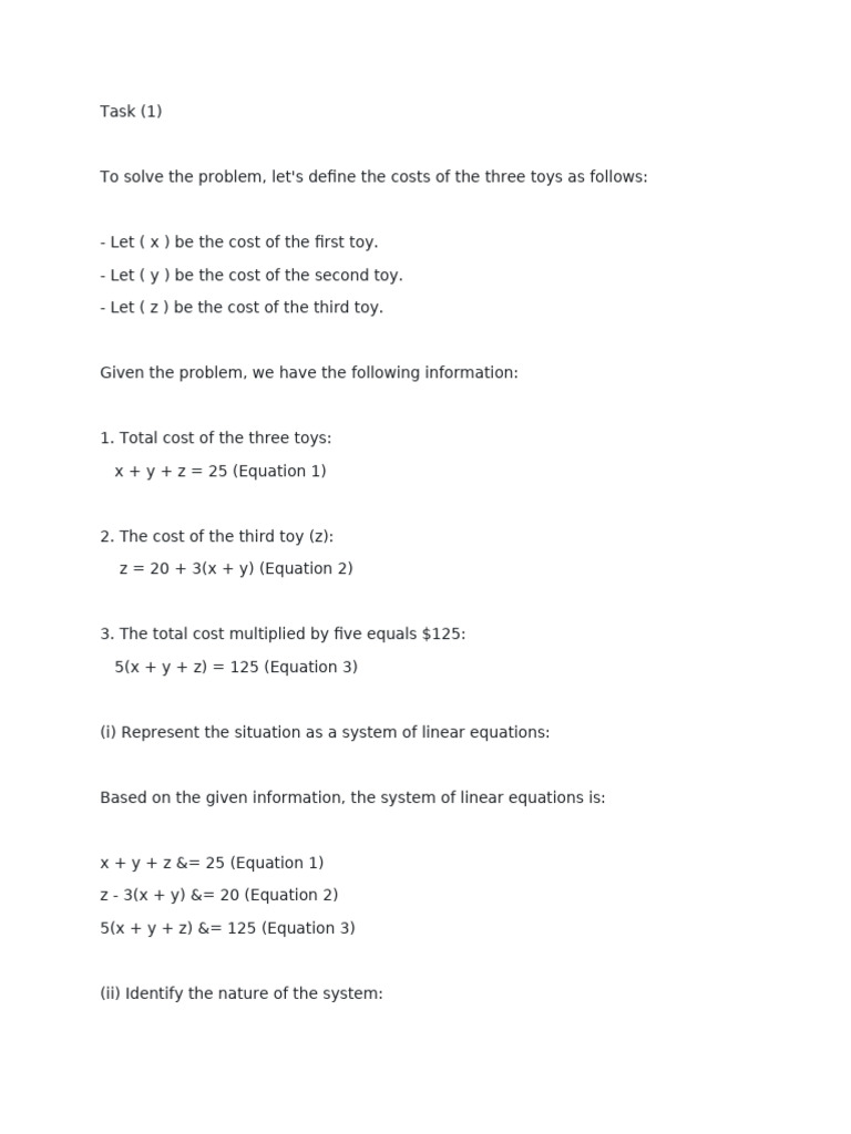 Algebra Week 8 (1) | PDF