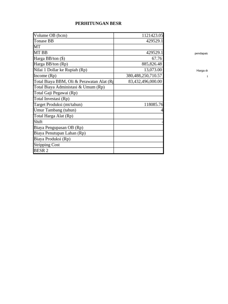 Besr Excel Mine Plan | PDF