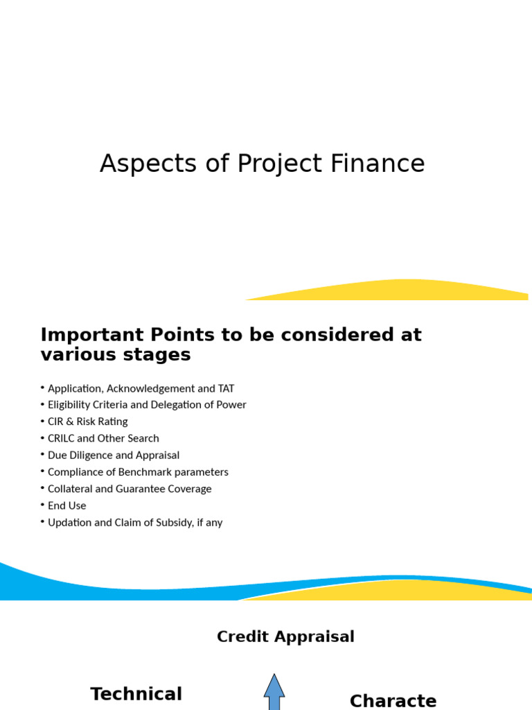 Aspects of Project Finance | PDF | Investment Banking | Economies
