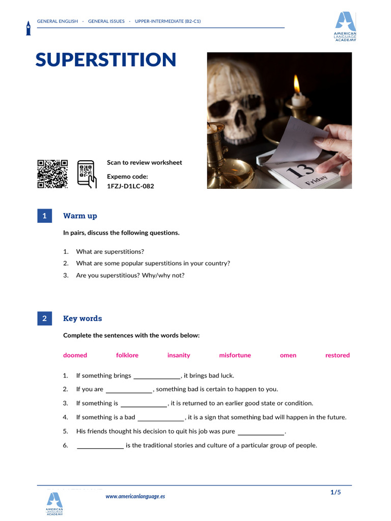 Understanding Common Superstitions | PDF | Superstitions | Luck