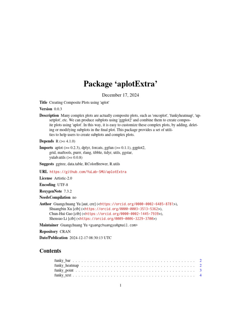 Aplot Extra | PDF | Software Engineering | Computing