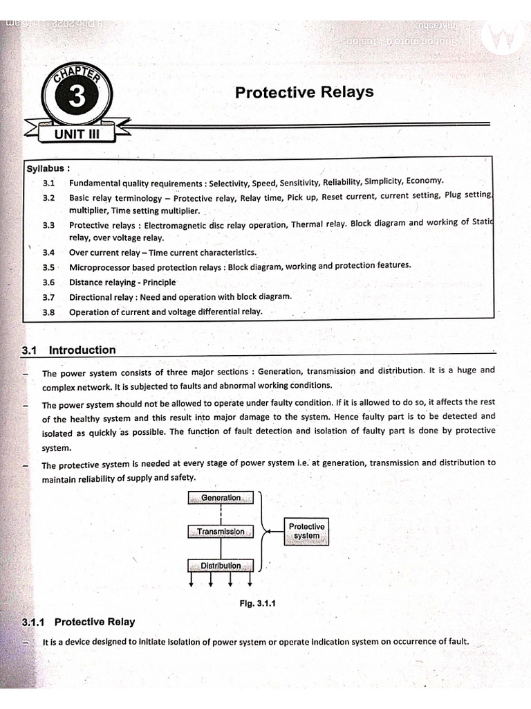 Switchgear and Protection | PDF
