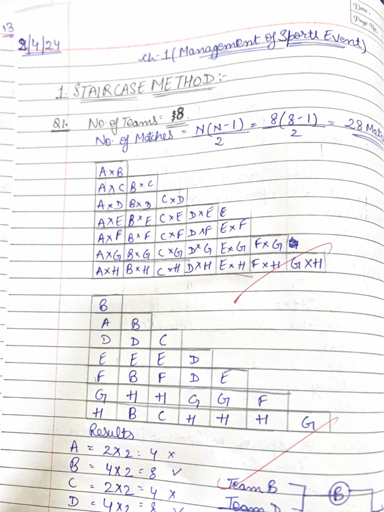 Staircase method | PDF