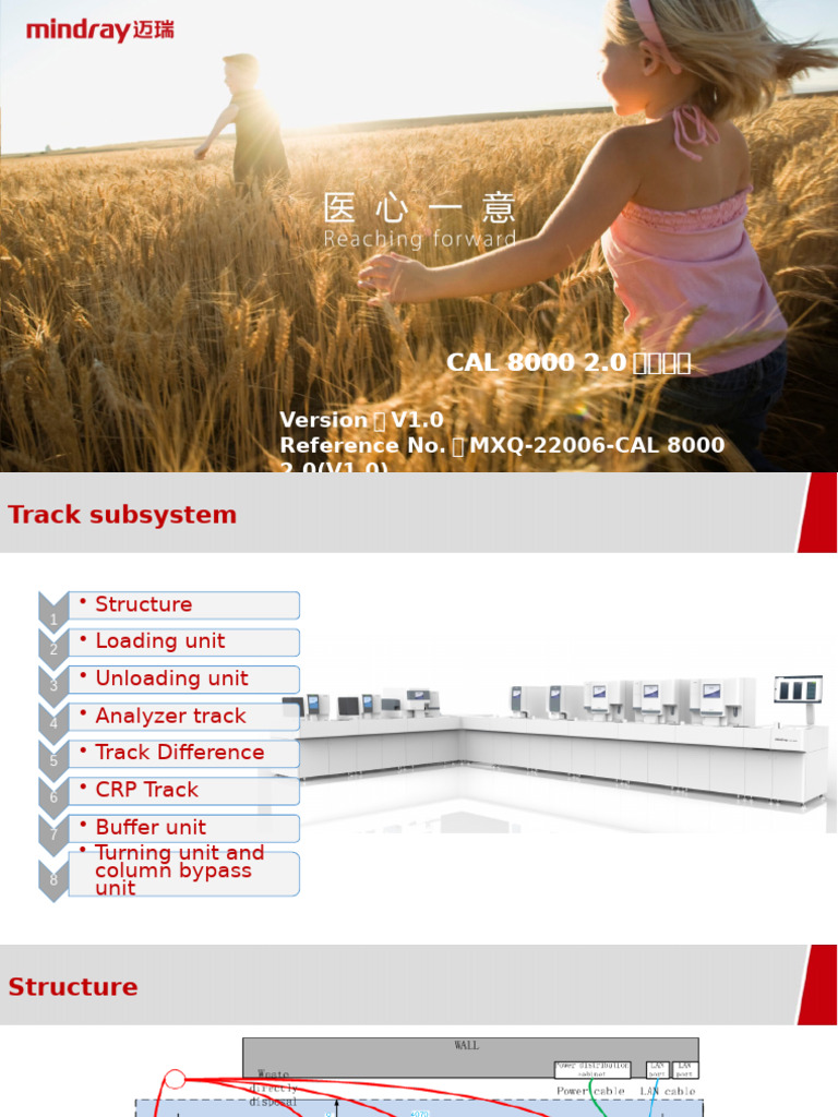 CAL 8000 2.0 Track Subsystem - V1.0 - EN | PDF | Image Scanner | Equipment