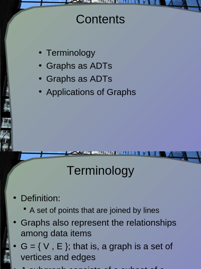 Chapter20 Graphs | PDF | Vertex (Graph Theory) | Algorithms And Data Structures