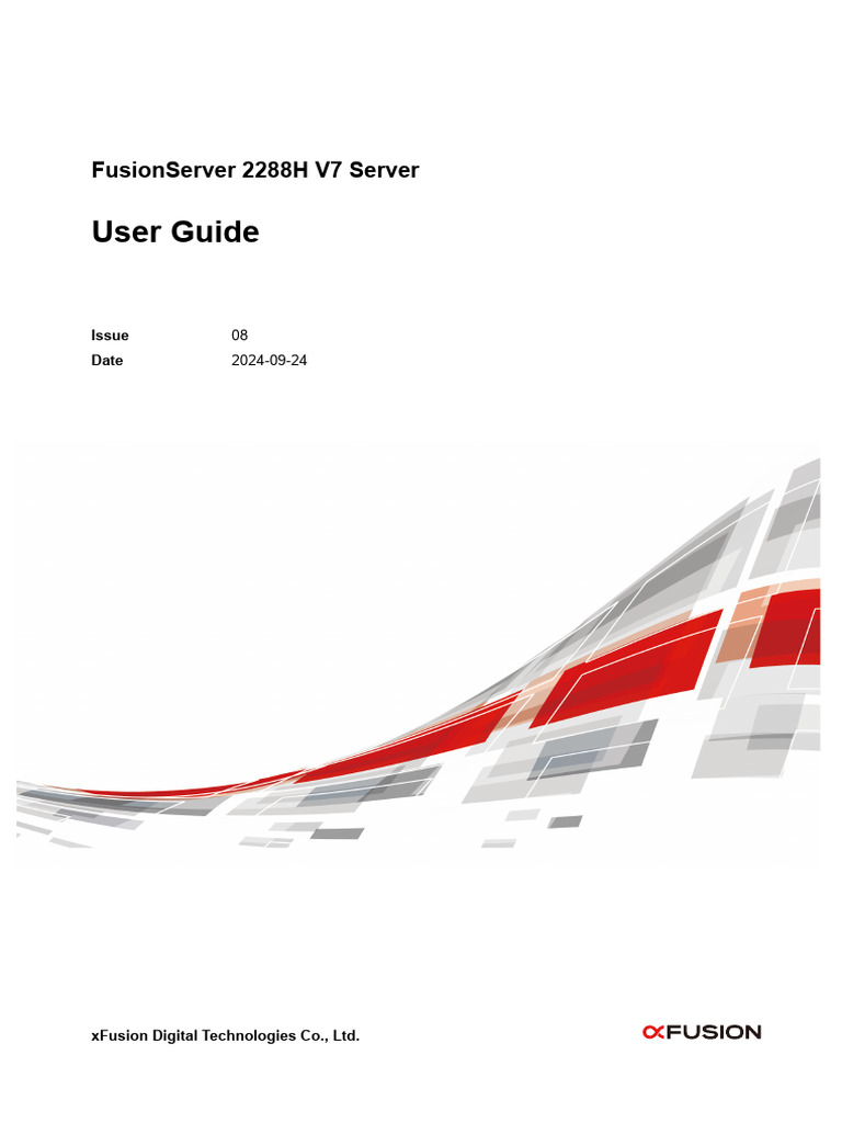 FusionServer 2288H V7 Server User Guide 08 | PDF | Computer Engineering ...