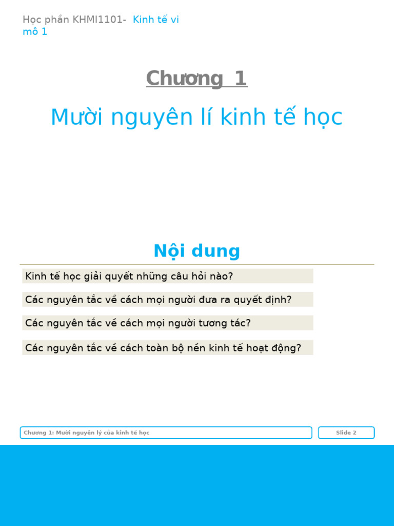 Lecture 1.1 Muoi - Nguyen - Li - KTH | PDF