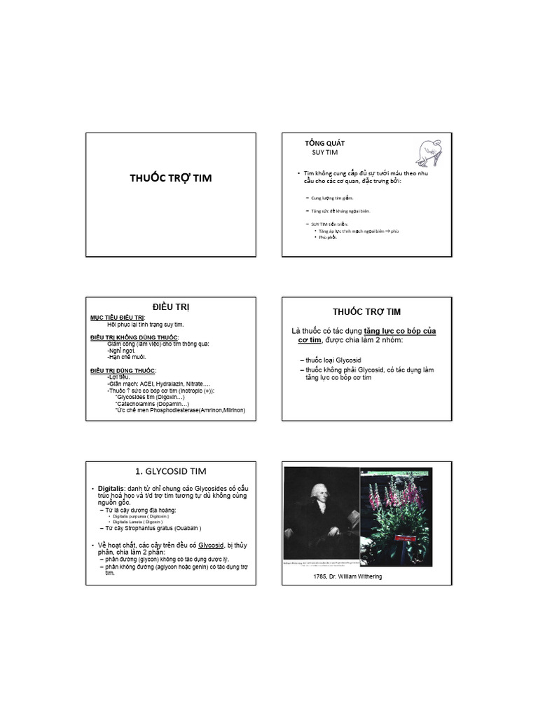 15.Thuoc Dieu Tri Suy Tim | PDF