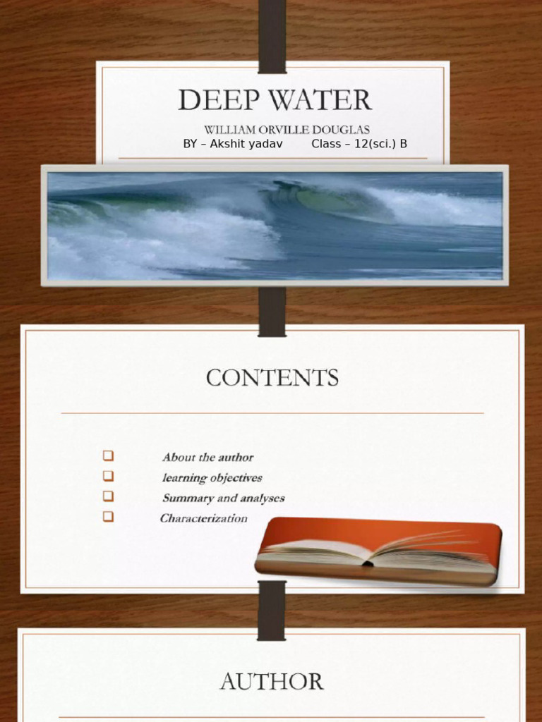 Deep Water | PDF