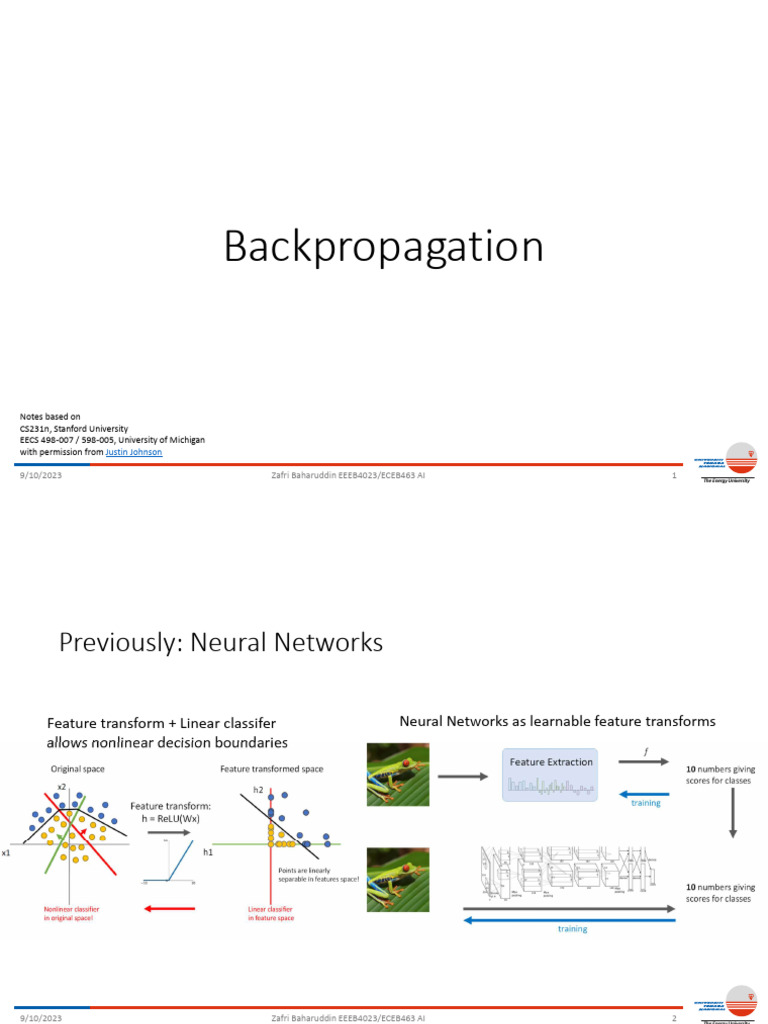 Chapter 6 - Backpropagation | PDF | Artificial Neural Network | Artificial Intelligence