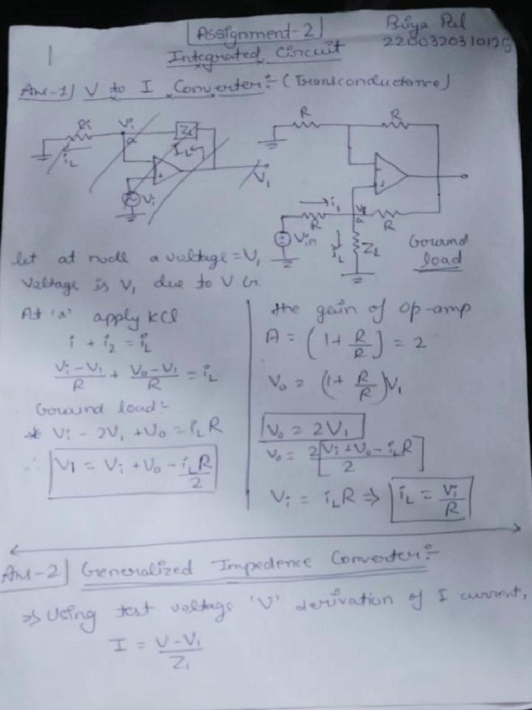 IC Assignment 2 | PDF