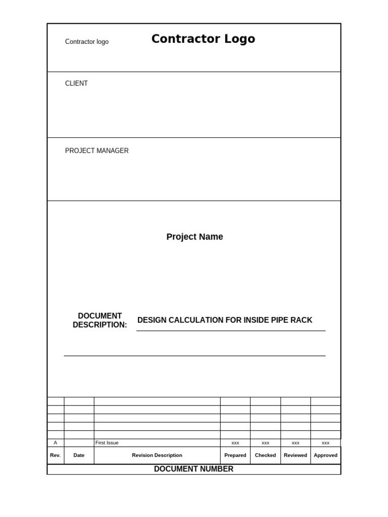 Design of Pipe Sleeper and Raised Pipe Sleeper On Steel Frame | PDF ...