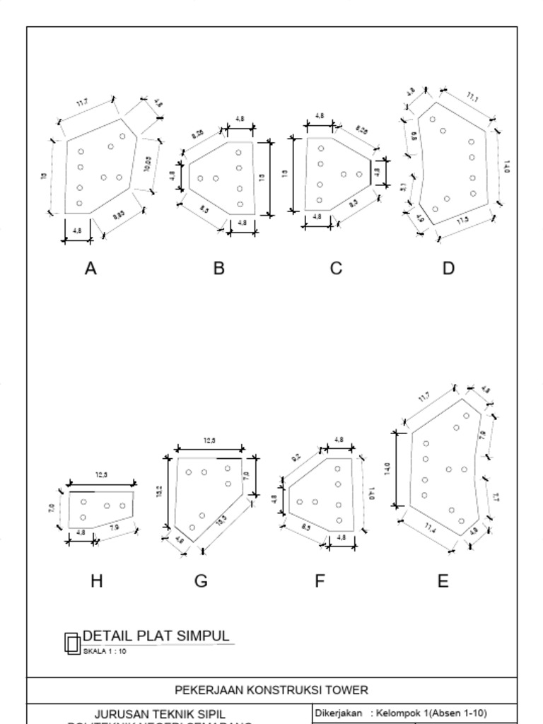 DETAIL PLAT SIMPUL | PDF