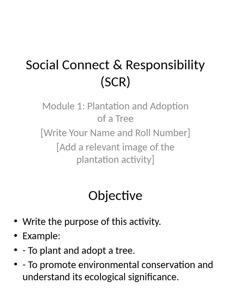 Module 1 Plant Adoption | PDF