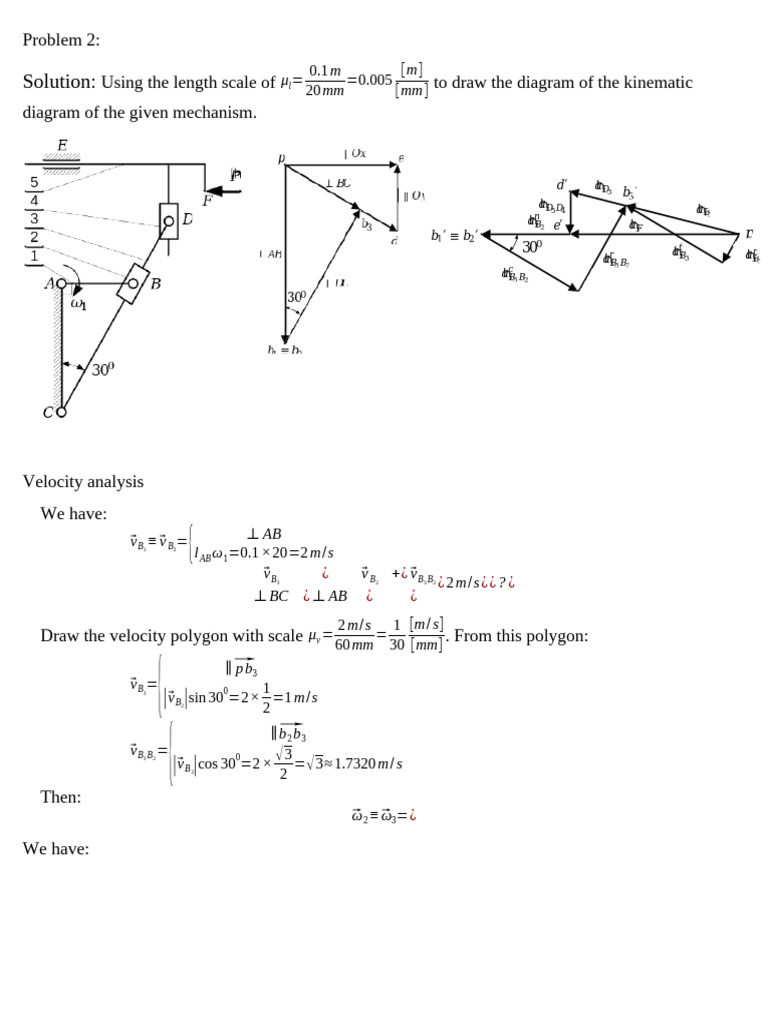C.02 exercises | PDF | Kinematics | Dynamics (Mechanics)