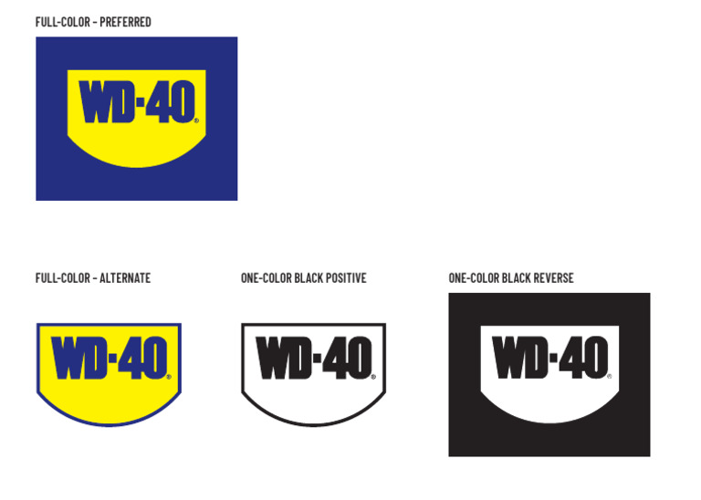 WD40 Brand Logo | PDF