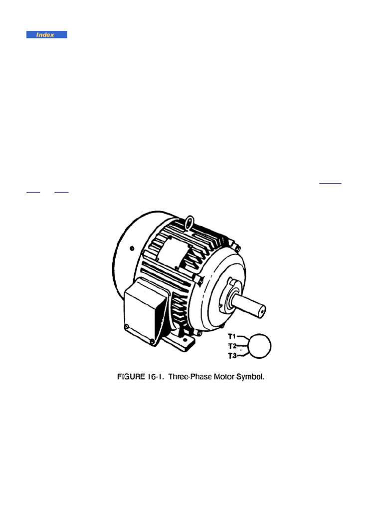 Chapter 16 - Three Phase Alternating Current Motors | PDF | Electric ...