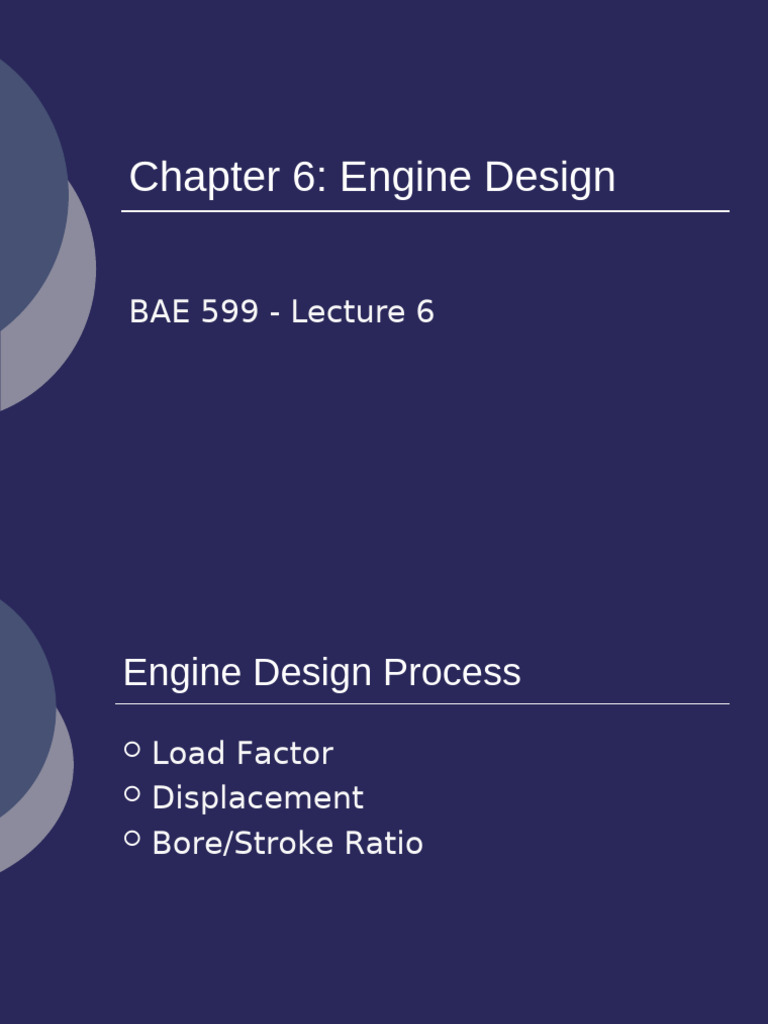 Chapter 6 Lecture | PDF | Engines | Rotating Machines