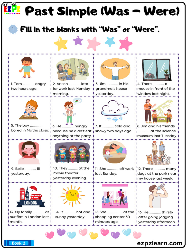 Past Simple Was and Were | PDF