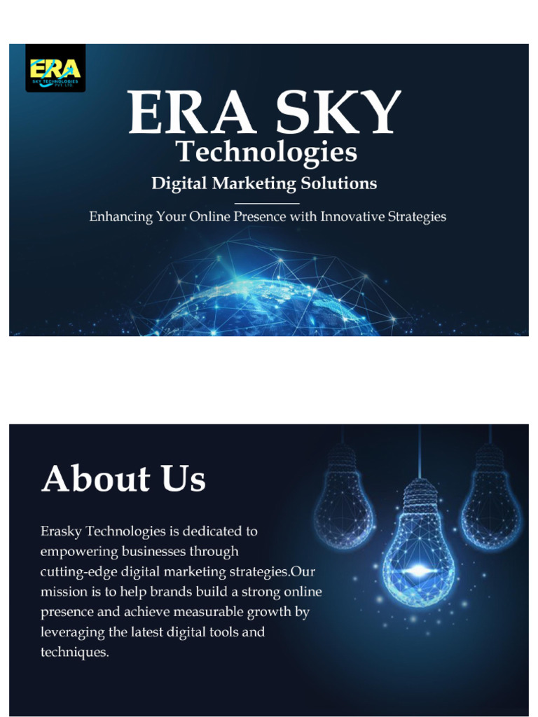 Era Sky Technologies | PDF