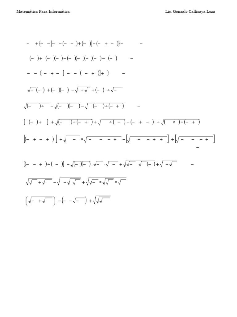 -Template- Pr-ctica - 1 N-meros enteros y racionales | PDF