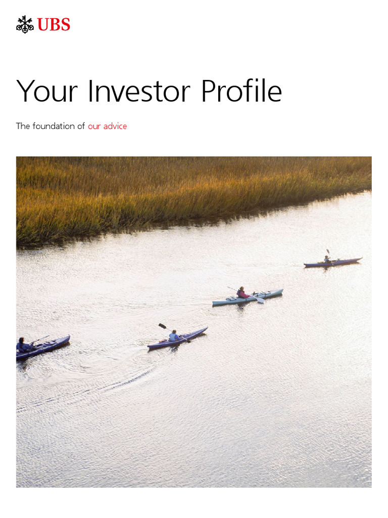Mifid Your Investor Profile | PDF | Financial Risk | Investing