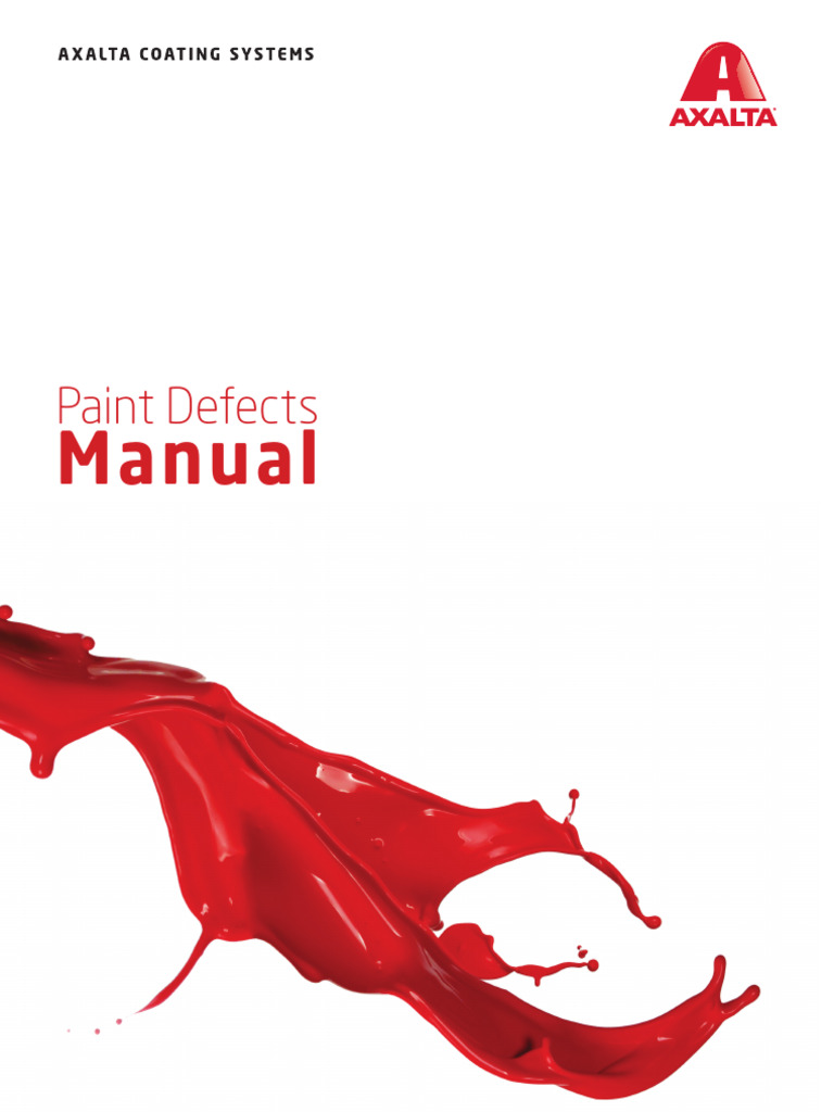 Paint Defects Manual | PDF | Paint | Materials