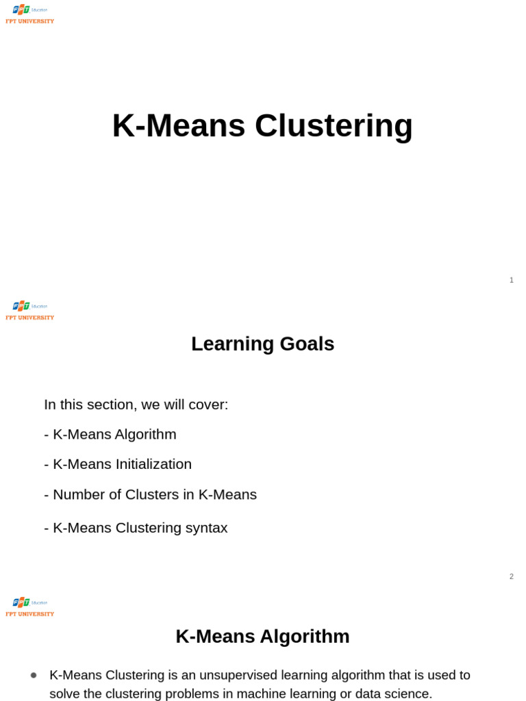 4.1.2. K Means Clustering | PDF | Cluster Analysis | Algorithms And Data Structures