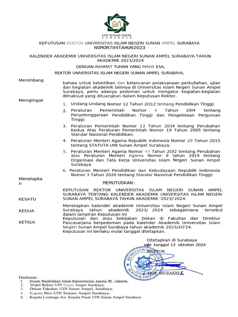 Pengumuman Wisuda | PDF