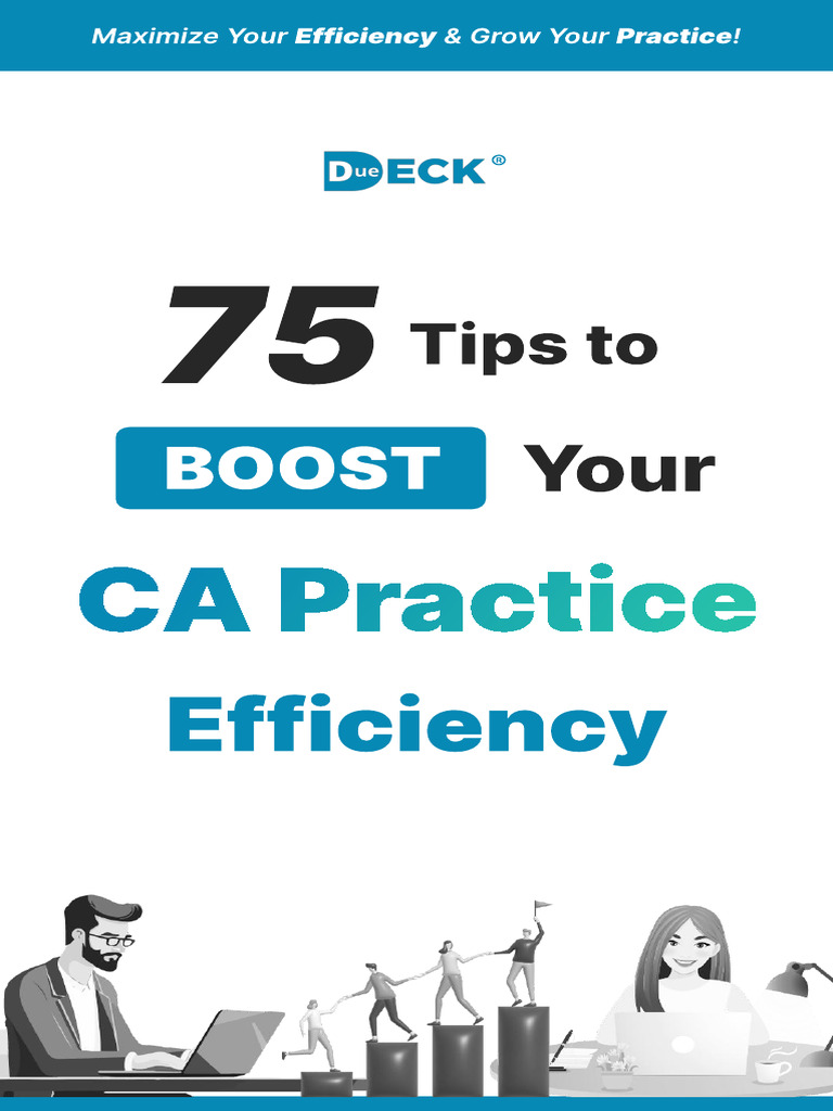 75 Tips To Boost Your CA Practice Efficiency (Ebook) | PDF | Employment ...