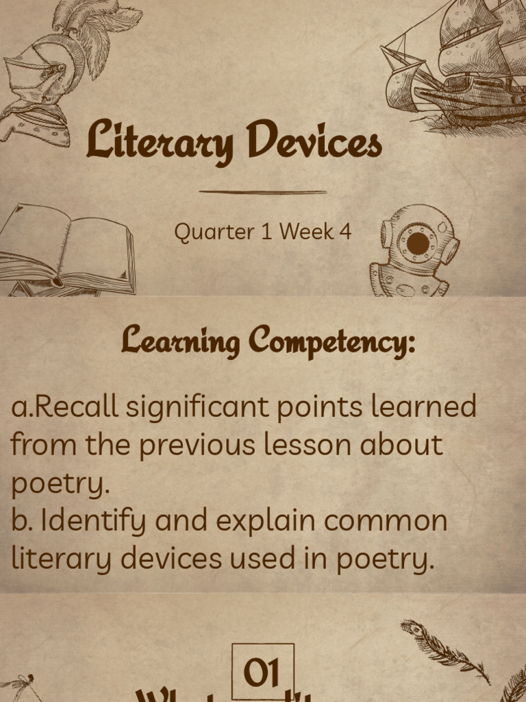 Literary Devices (Poetry) (For Learners) | PDF | Poetry | Senses