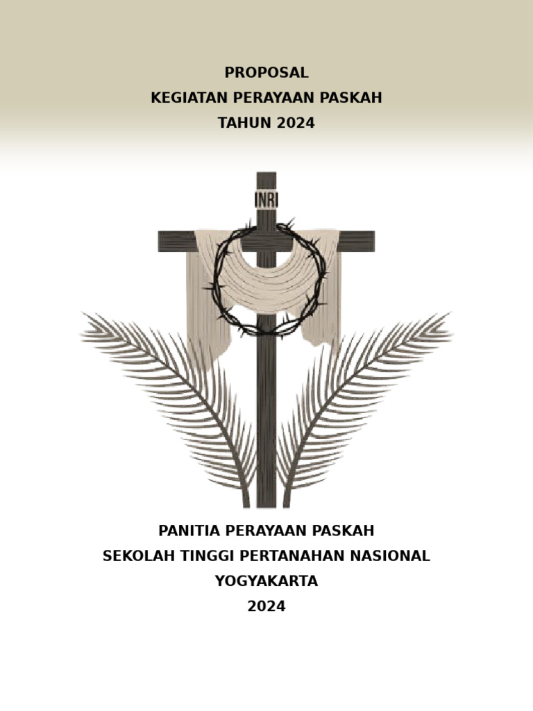 Proposal Paskah 2024 | PDF