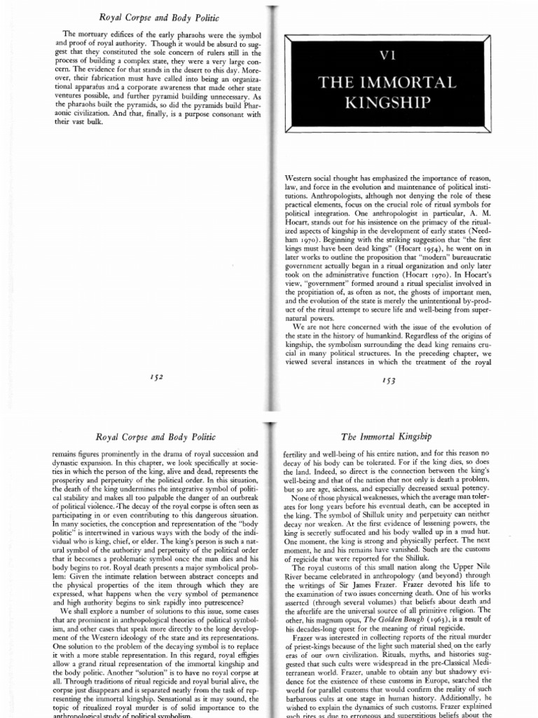 Royal Corpses and Political Symbolism | PDF | Funeral | Rituals