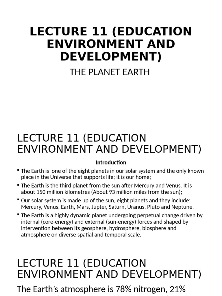 Understanding Earth's Systems and Cycles | PDF | Earth | Atmosphere Of ...