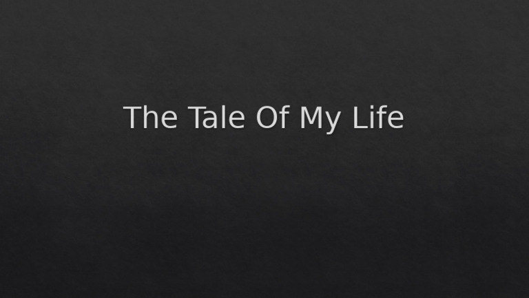 My Life Story: A Personal Journey | PDF