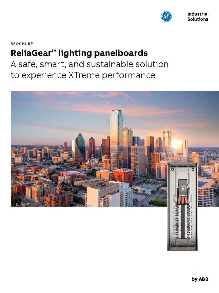 ReliaGear™ Lighting Panelboards Overview | PDF | Door | Equipment