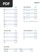 Apron Size Measurement Guide | PDF