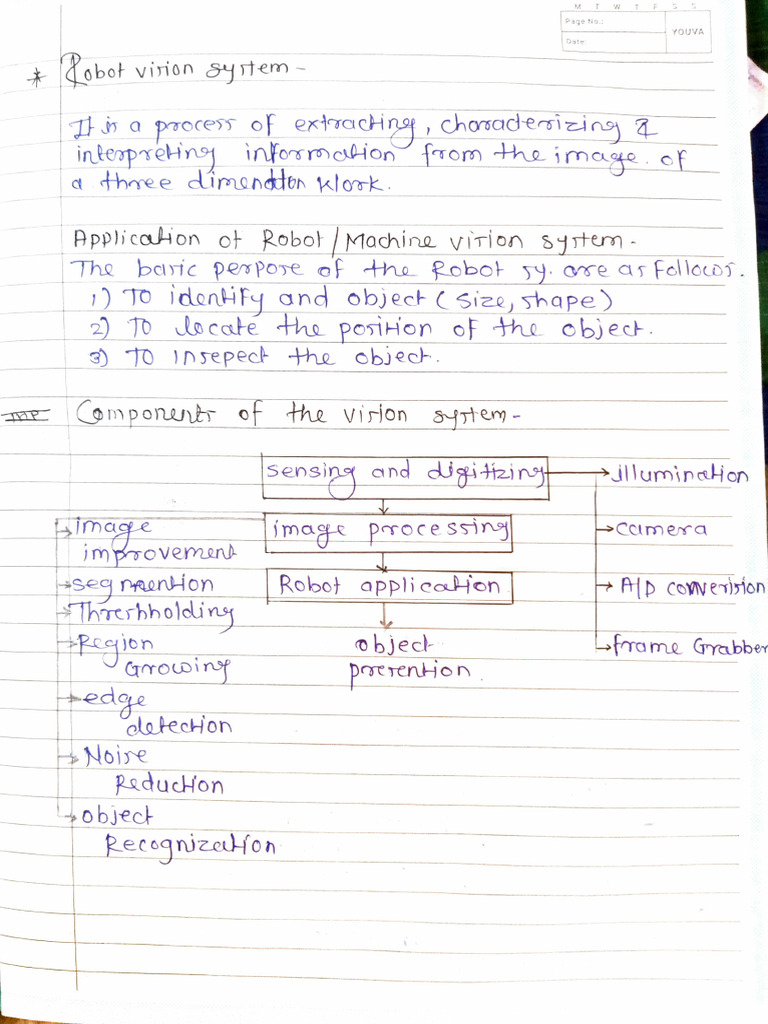 2.robot Vision Sytem | PDF | Artificial Intelligence | Intelligence (AI ...