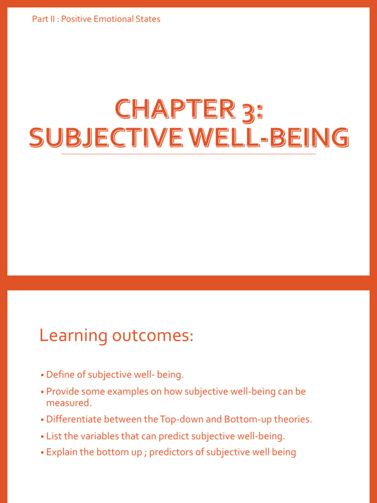 Understanding Subjective Well-Being | PDF | Extraversion And ...