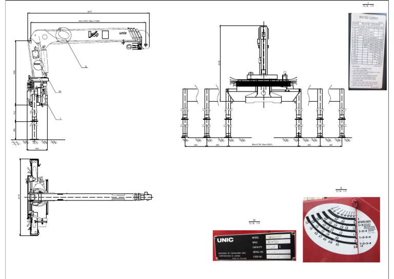 Unic URV550 Crane | PDF
