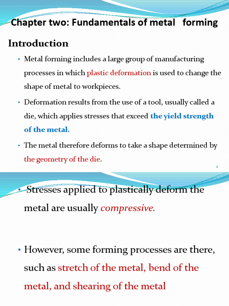 Manufacturing LL | PDF | Deformation (Engineering) | Stress (Mechanics)