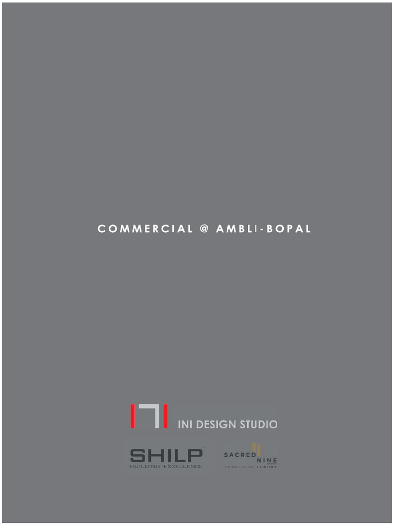 Iscon Ambli Project Floor Plan | PDF