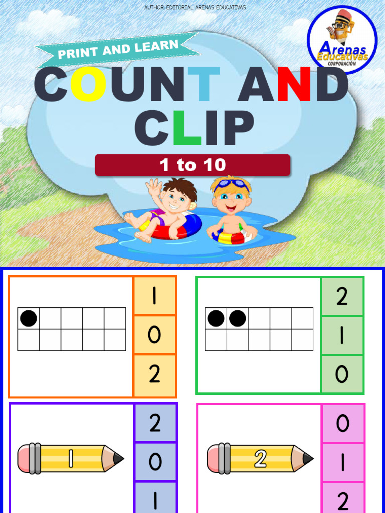 Count and Print Learning Activities | PDF