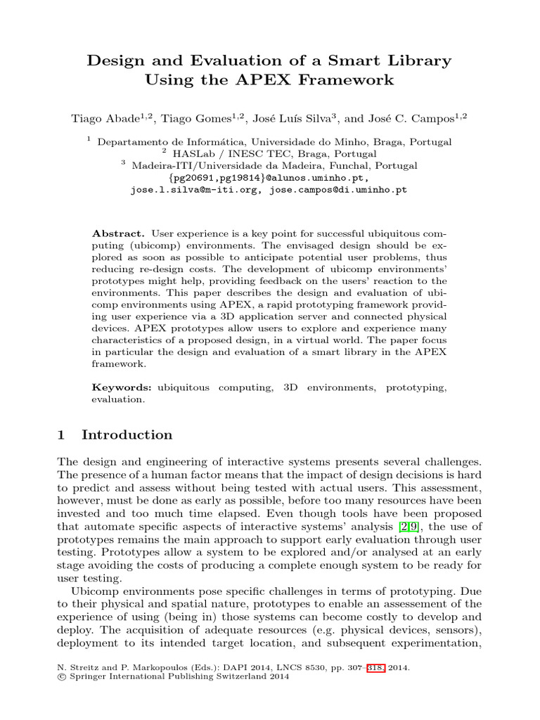 978-3-319-07788-8_29 | PDF | Prototype | Simulation