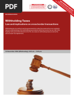 Types of Payment and Withholding Tax (WHT) Rates | PDF | Public Finance ...