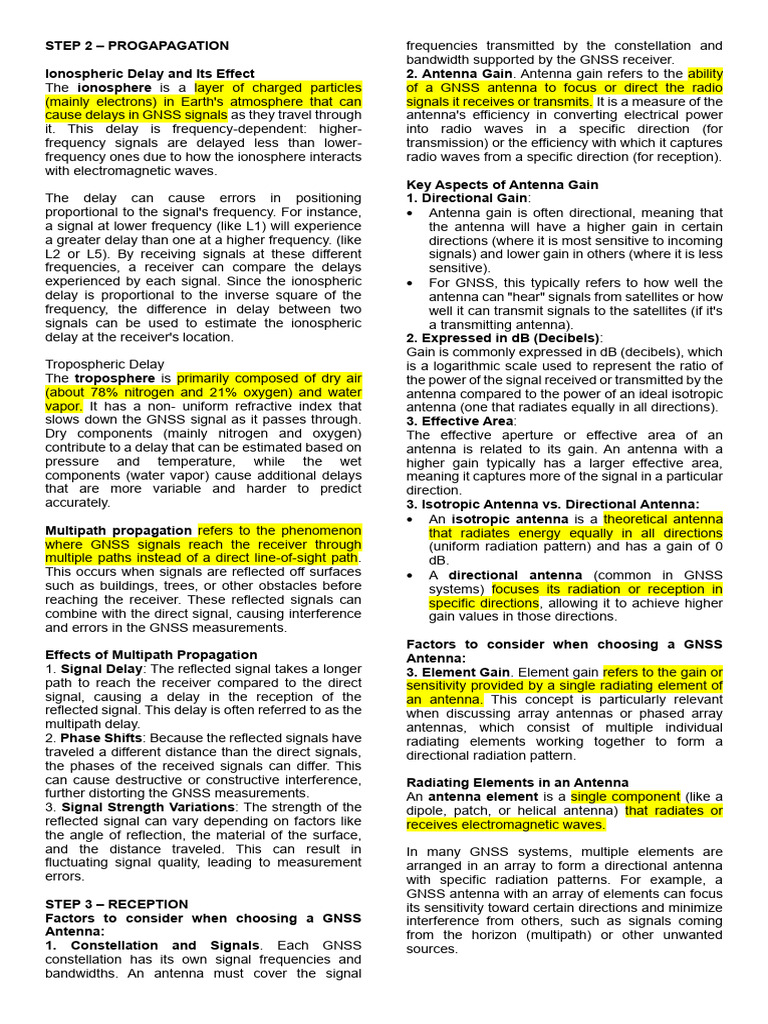 LECTURE3.2-SATELLITE-GEODESY (1) | PDF | Antenna (Radio) | Ionosphere